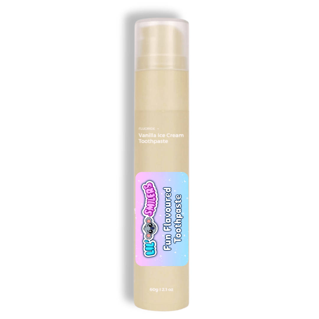 Vanilla Ice Cream Flavoured Toothpaste – Lil' Smilers® UK